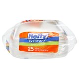 Hefty Everyday Soak-Proof Foam Bowls, White, 20 Ounce, 25 Count ...