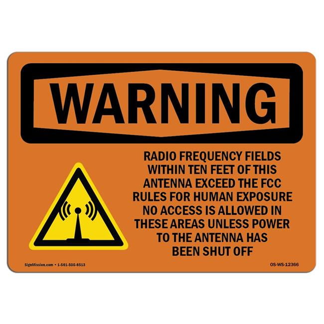 No Feet Allowed Sign