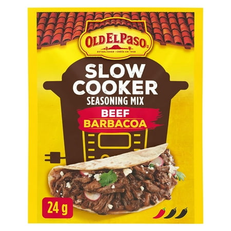 Old El Paso Slow Cooker Beef Barbacoa Seasoning Mix, 24 g - Walmart.ca