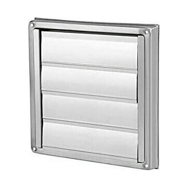 nipocaio 100mm Stainless Steel Grille Non-Return Movable Slats Self ...