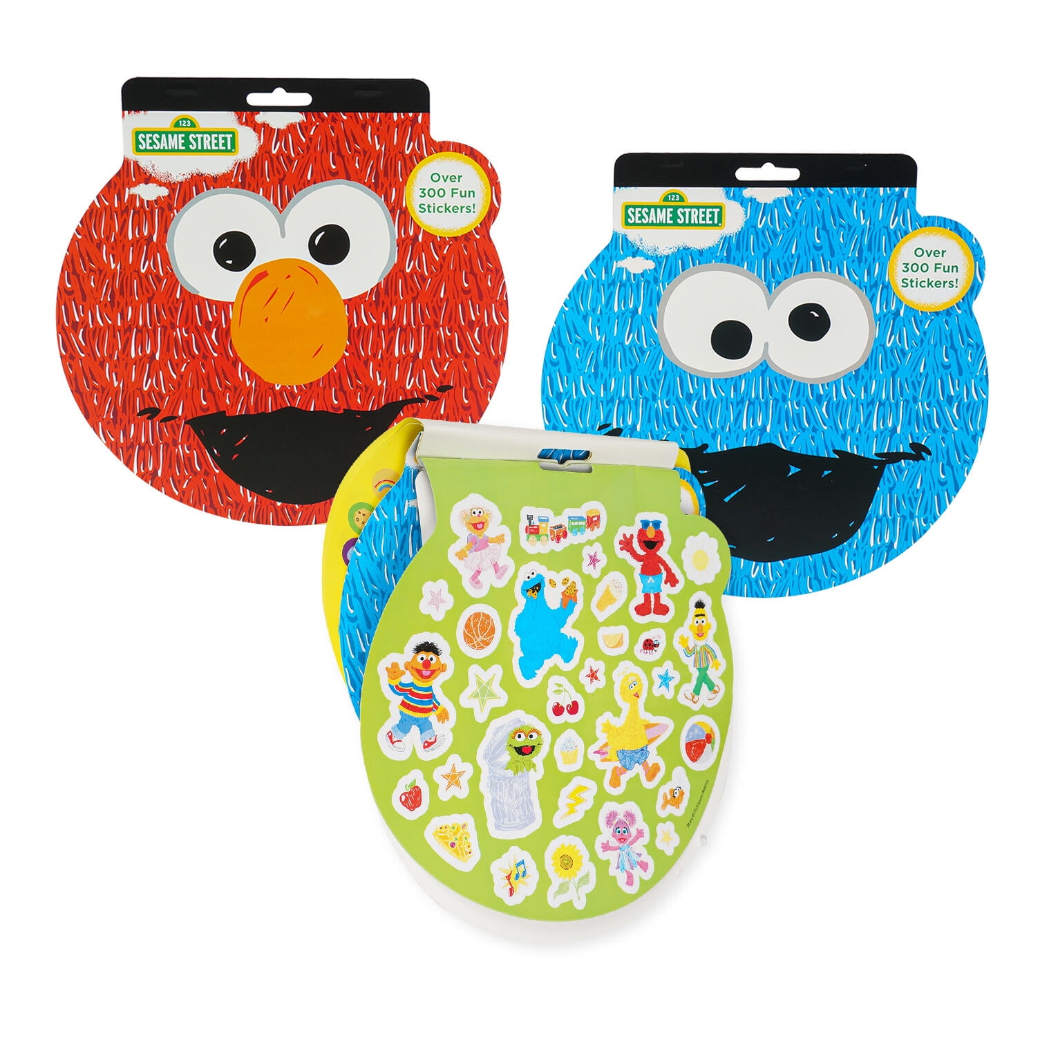 Sesame Street Sticker Book- Assortments- 6 PACK - Walmart.com
