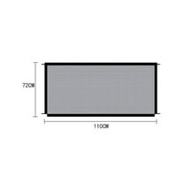 Mesh Dog Gate Folding Magic Pet Gate Extra Wide Pet Safety Guard ...