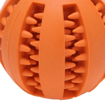 5cm/7cm Pet Interactive Rubber Balls Elasticity Teeth Chewing pet play ...