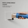 Oscillating tool, 1.6 oscillating multi-tool, comes with tool bag, 3 ...
