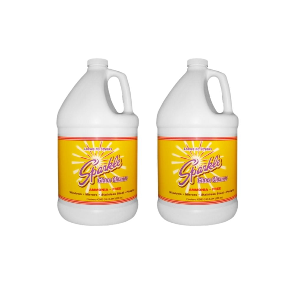 Sparkle Glass Cleaner Spray Refill Bottle, Ammonia-Free Glass Cleaner ...