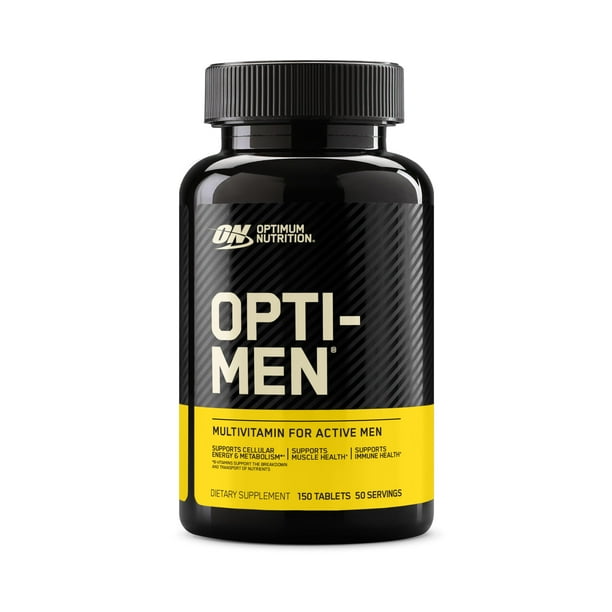 Suplemento multivitamínico Optimum Nutrition Opti-Men 150 unidades | Bodega Aurrera en línea