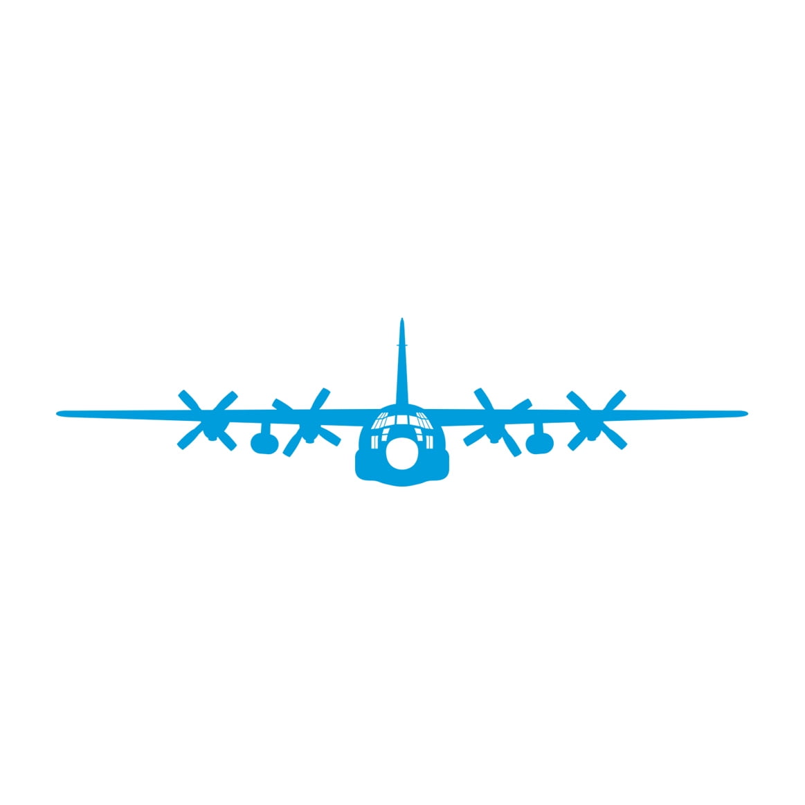 C-130 Hercules Sticker Decal Die Cut - Self Adhesive Vinyl ...