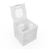 Ubecube UC01 Crate White - Collapsible, Omni Stackable, Modular Crate ...