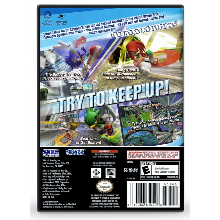 Sonic Riders Gamecube