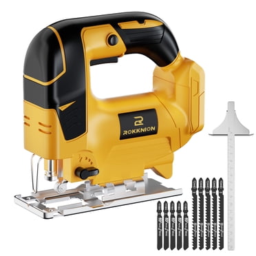 Eastvolt Mini Circular Saw with 5000RPM, Laser Guide, Scale Ruler, 3 ...
