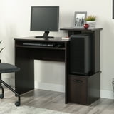 Sauder Beginnings Computer Desk with Keyboard Tray & Storage, Cinnamon ...