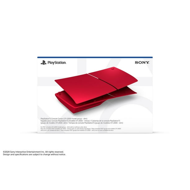 PlayStation®5 Console Covers (model group - slim) – Volcanic Red ...