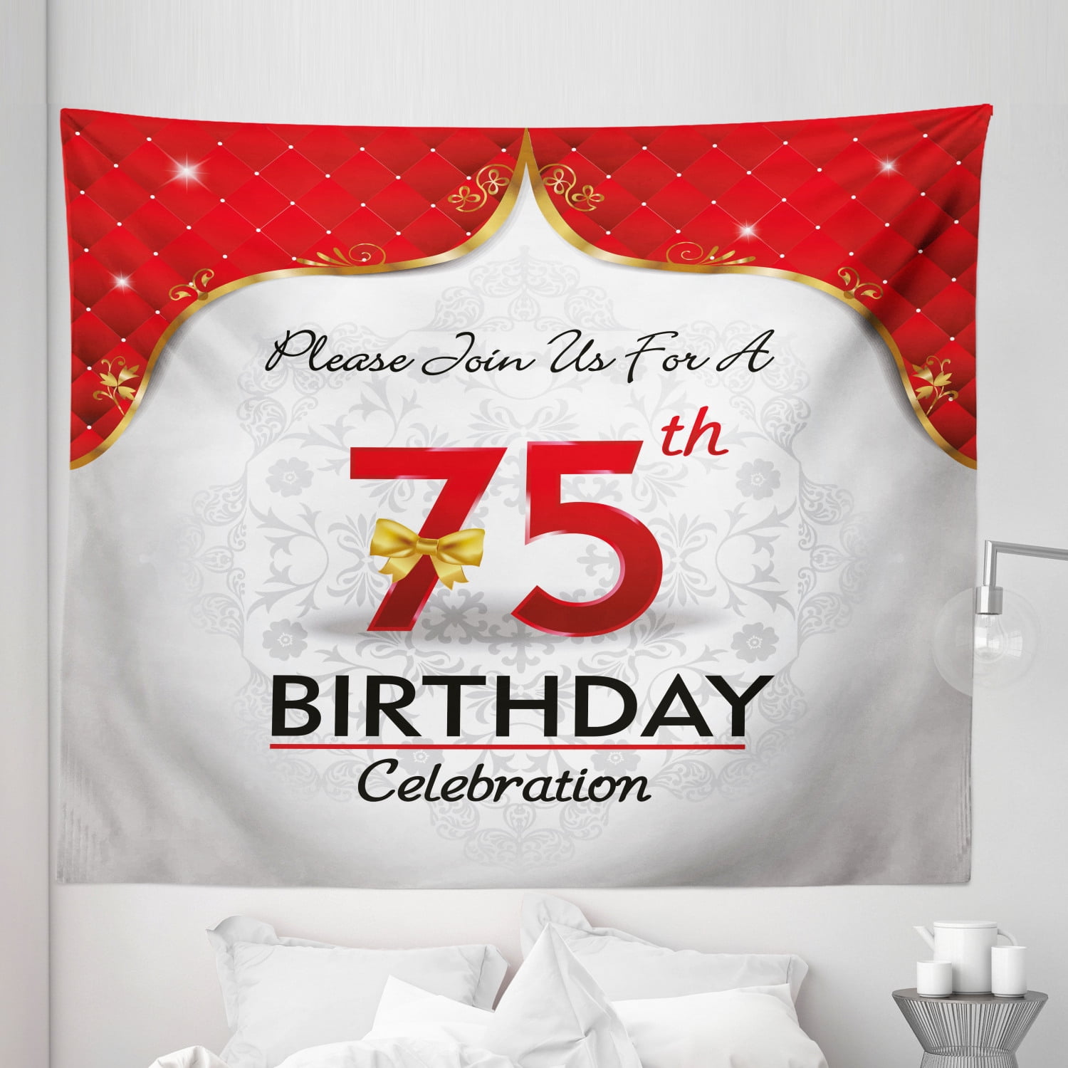 Floral Tapestry, Royal Classical Birthday Party Floral Invitation ...