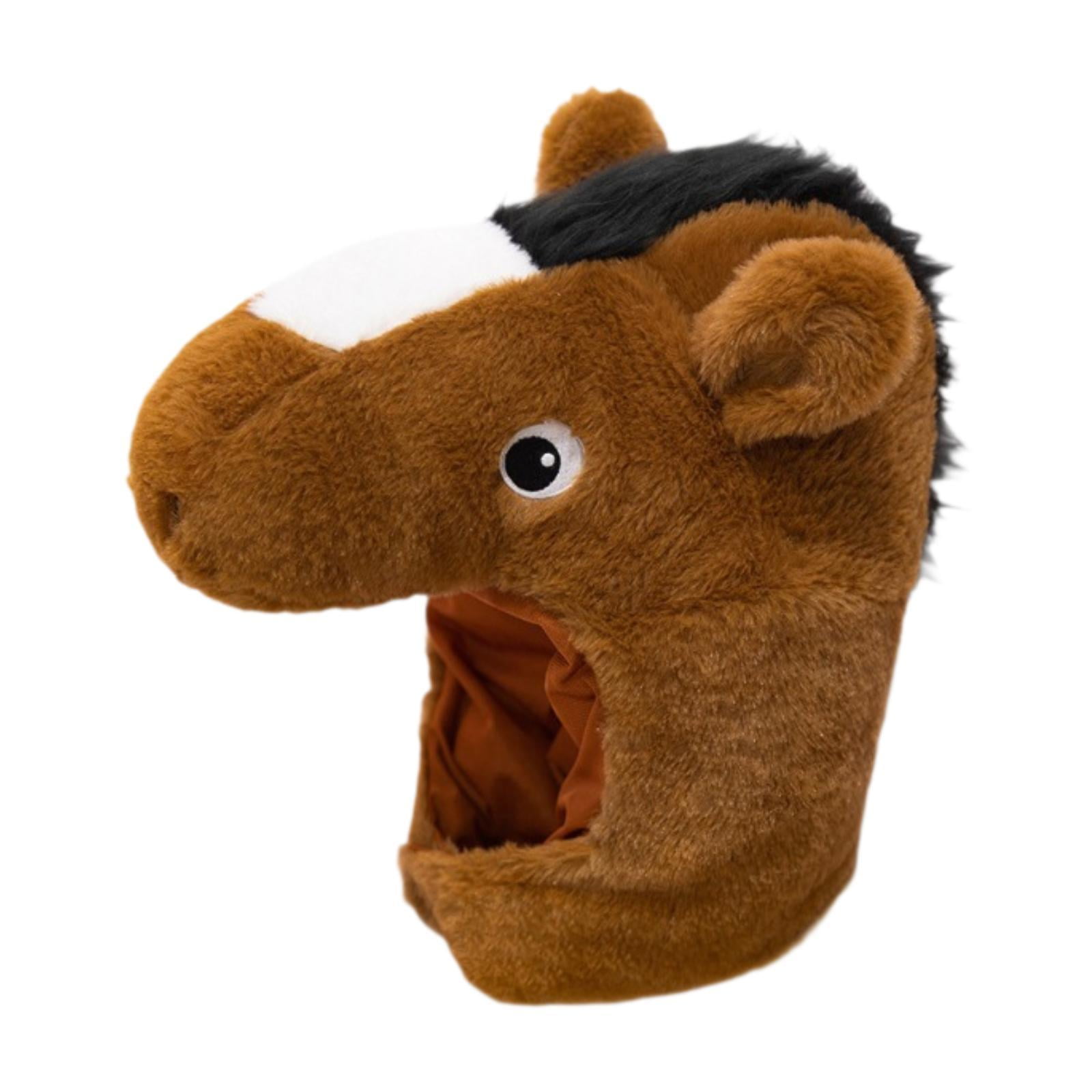 Click here for Lionlar New Year Horse Hat Party Hat Prop Plush He... prices