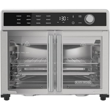 Farberware 25L 10-Function 6-Slice Toaster Oven with Air Fryer, French ...