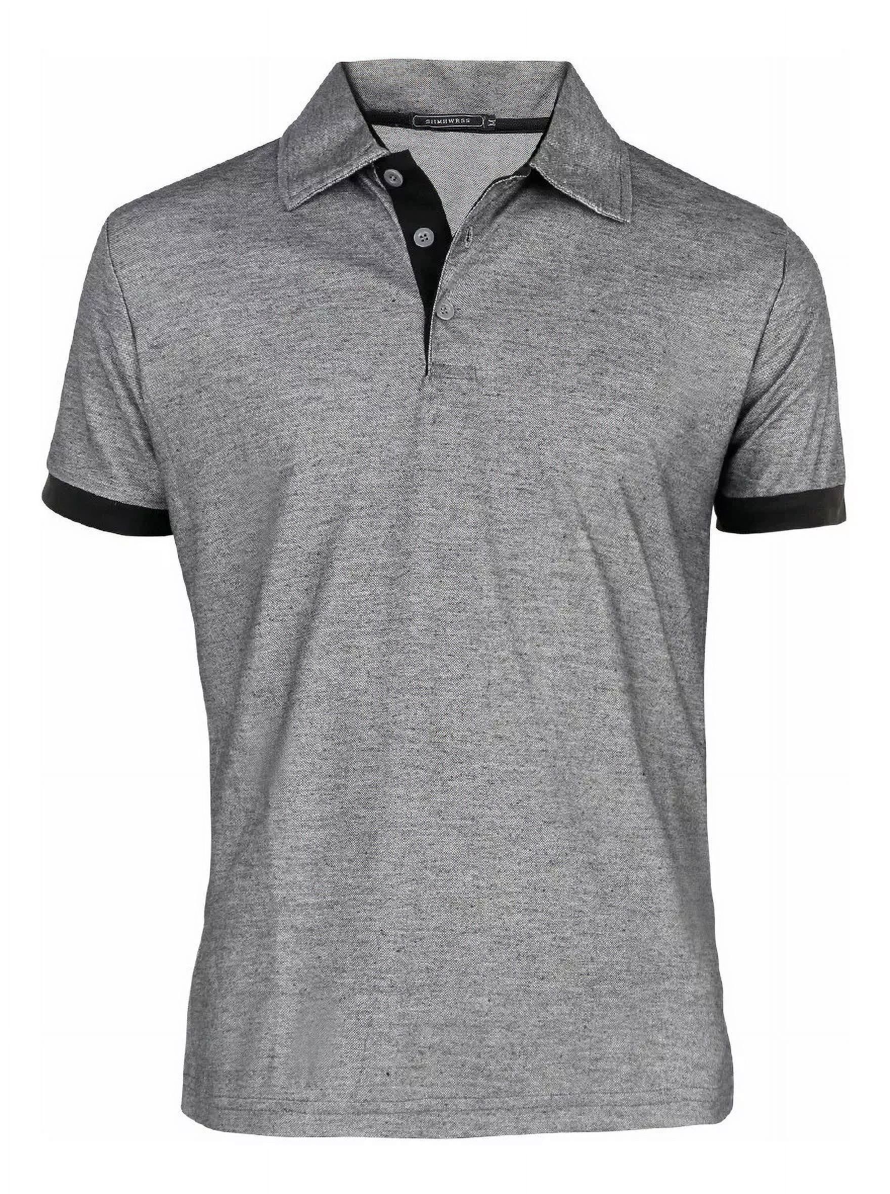 Playeras Hombre Y Tipo Polo Botones Slim Manga Moda Casual | Walmart en ...