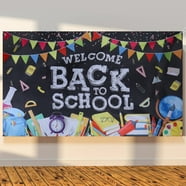 Furvclv Welcome Back To School Banner 70 x 40 Inch First Day School ...