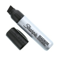 Sharpie Magnum 44 Marker, Black - Large and Ultra Thick for Big ...