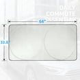 ABLEWIPE Car Widshield Sun Shade Fit for Mitsubishi Eclipse 1990-2012 ...