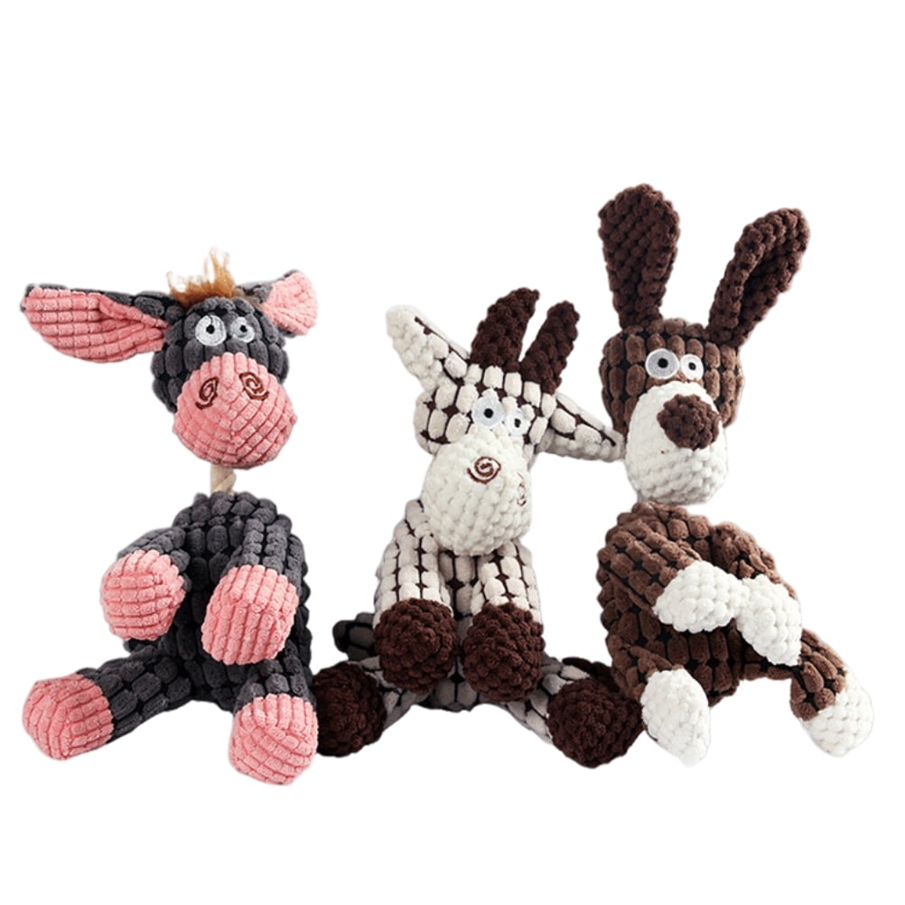 Click here for Estink Donkey Corduroy Dog Stuffed Animal Dog Soun... prices