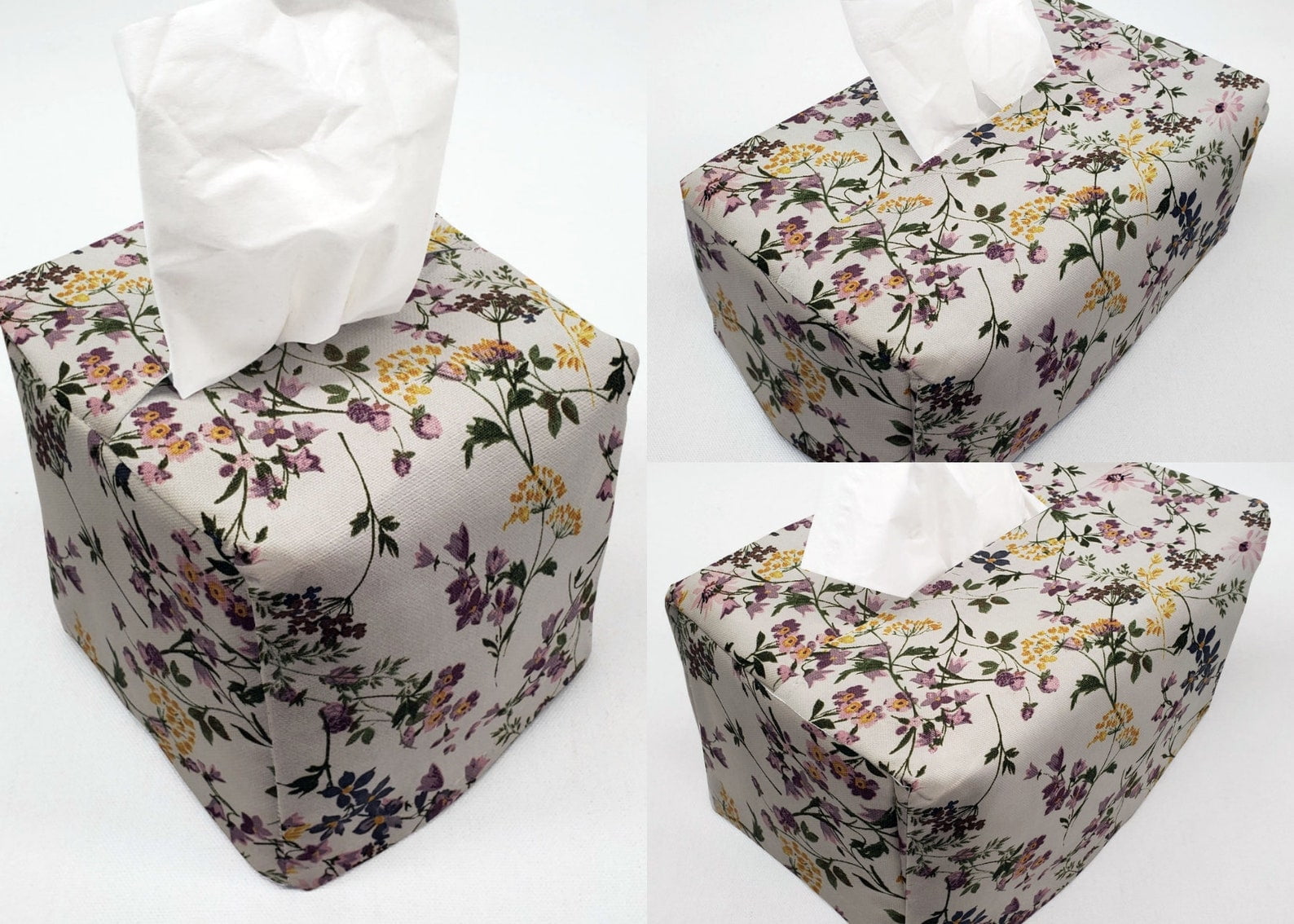 Spring Flowers Tissue Box Cover by Penny's Needful Things (Tall ...