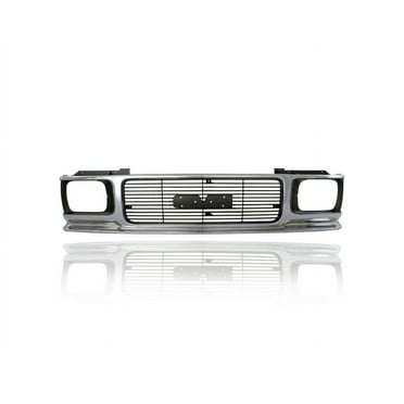 Grille Assembly Compatible With 2004-2012 GMC Canyon Chrome Shell with ...