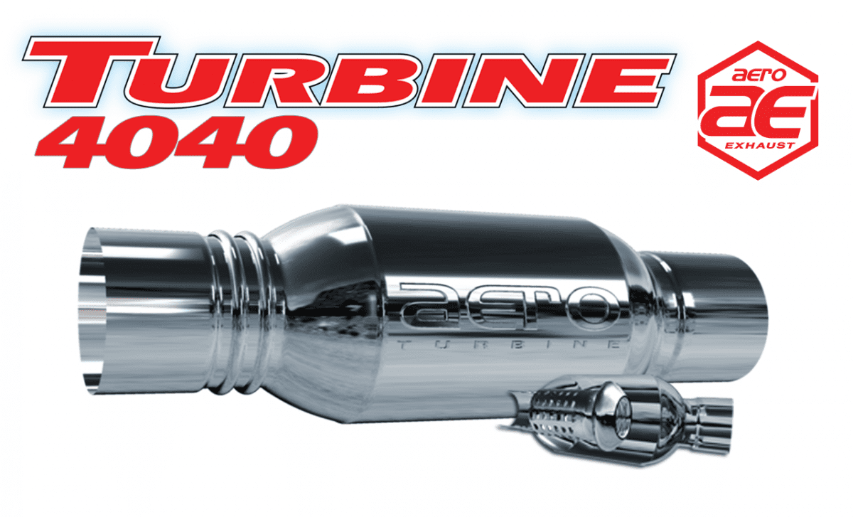 AERO Exhaust AERO Turbine Performance Muffler Polished 304 Grade ...