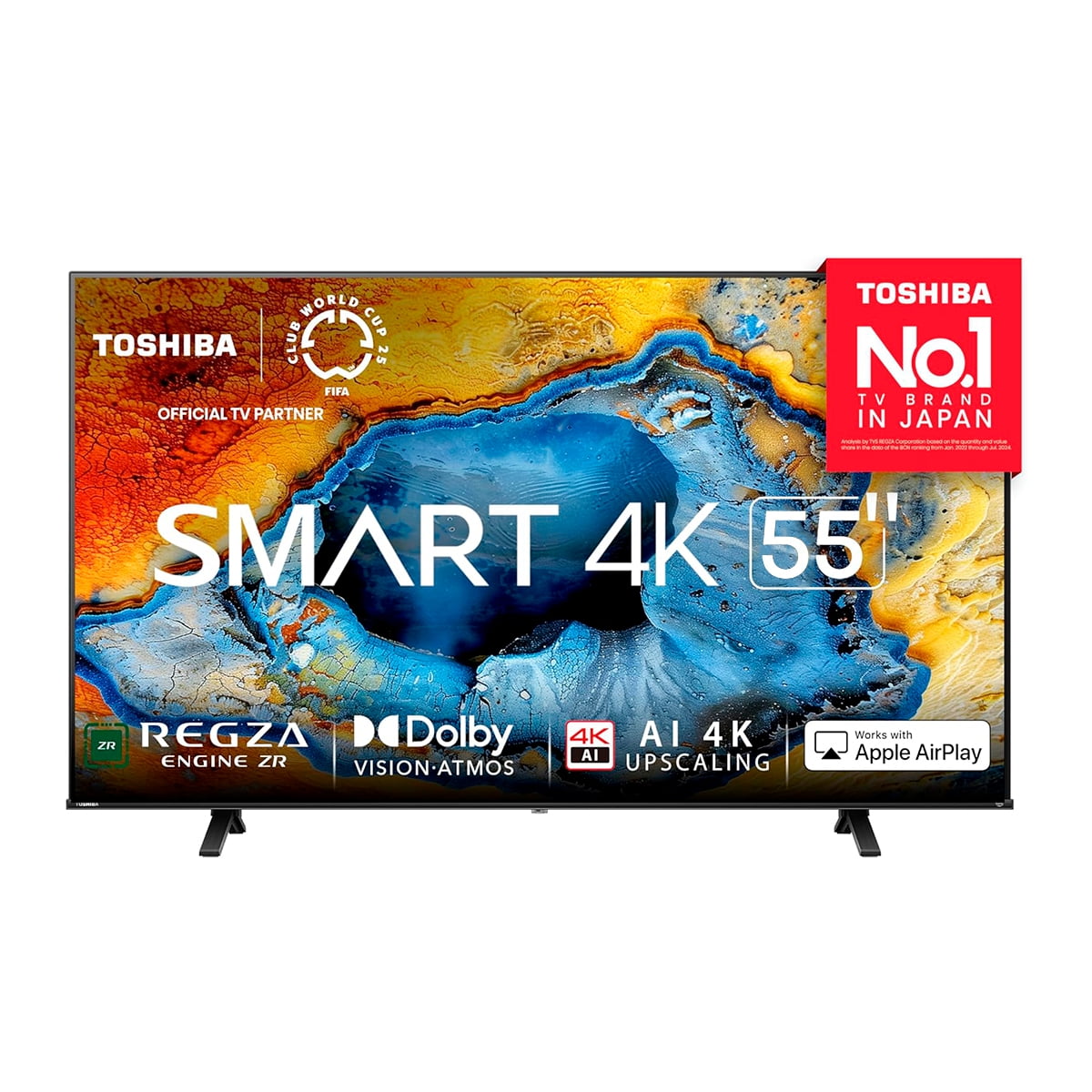 Toshiba Pantalla de 55" 55C350NM 4K Ultra HD Smart LED Fire TV | REGZA Engine ZR | Dolby Vision ...
