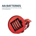 NEBO Retro 100 Lumen LED Red Metal Lantern, Battery Operated - Walmart ...