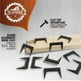 DCT Wood Clamps 2” Inch Pinch Dog 10-Piece Set Woodworking Glue Up ...