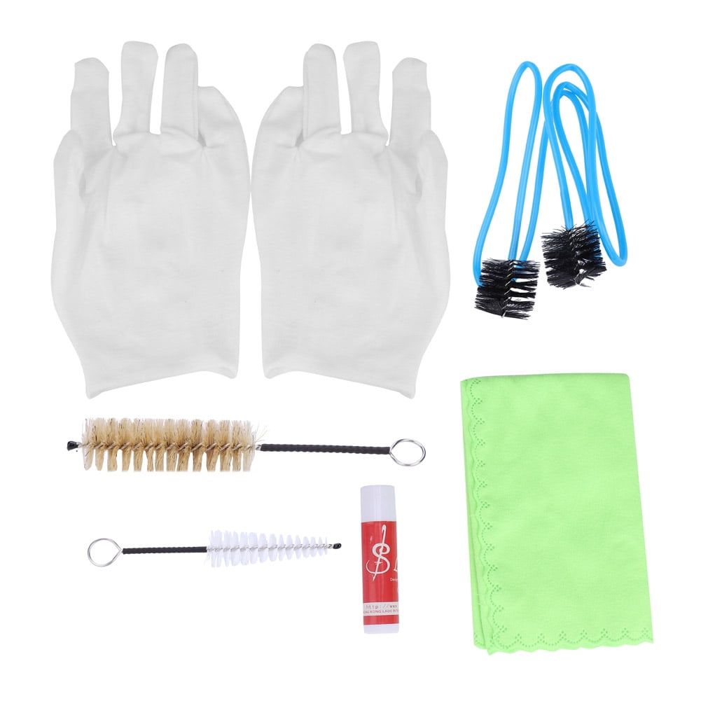 Fyydes Trumpet Trombone Tuba Horn Cleaning Set Kit Tool with Cleaning ...