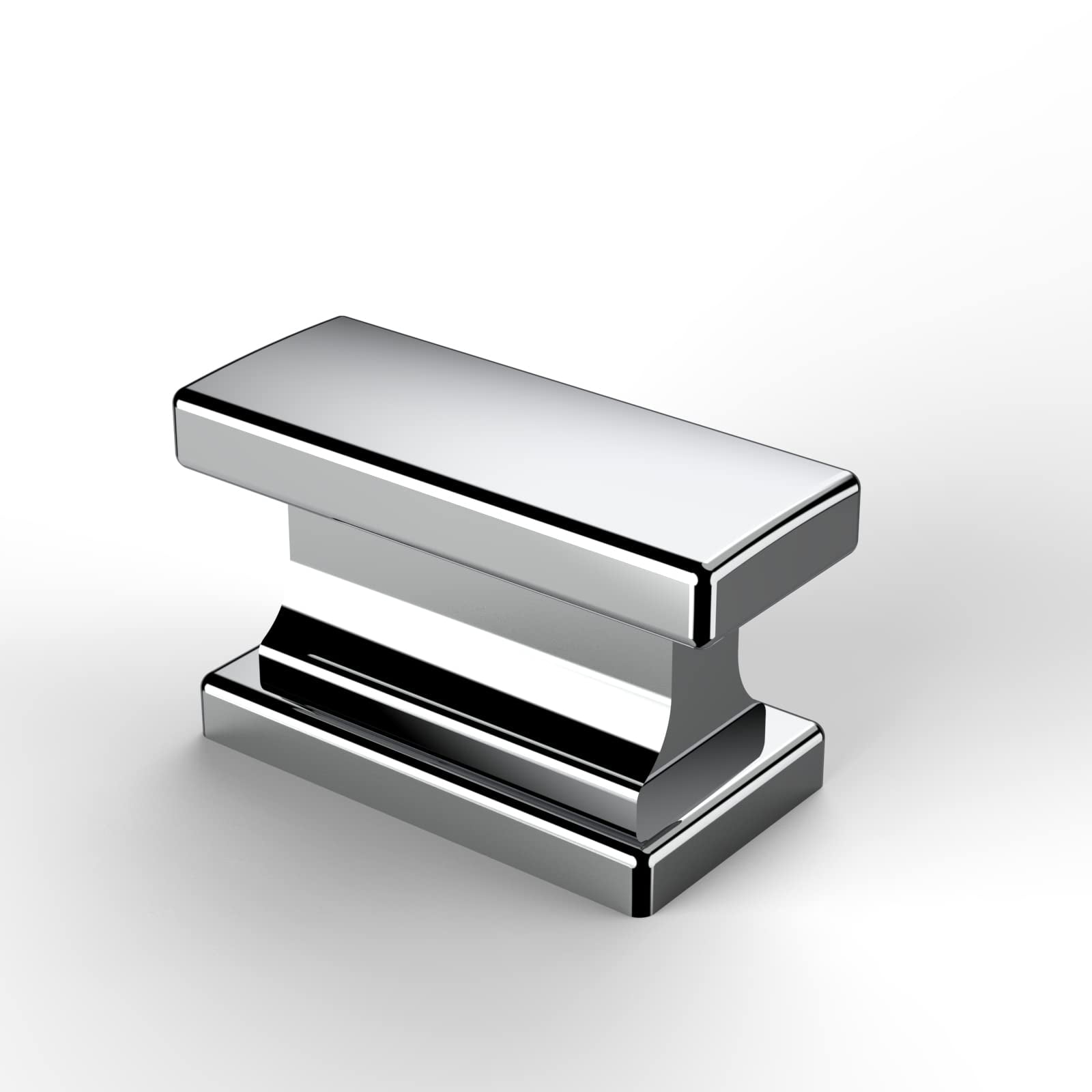 20 Pack Polished Chrome Kitchen Cabinet Knobs Dresser Knobs Drawer Knobs Cabinet Hardware Zinc ...