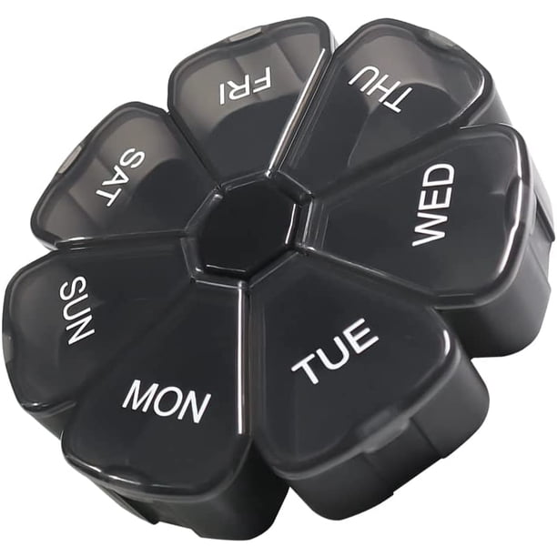 Weekly Large Pill Organizer 7 Day, Pill Box, Pill Case, Pill Container ...