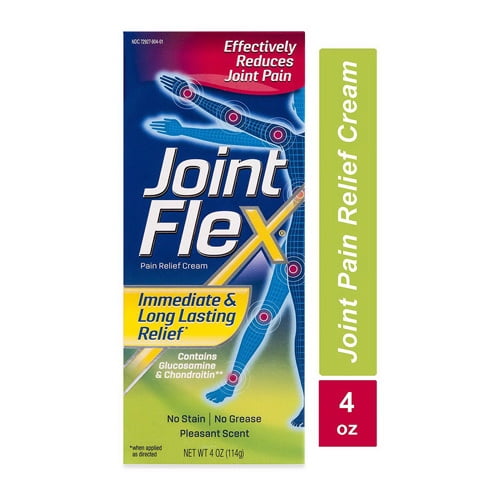 Joint Flex Pain Relief Cream, Pleasant Scent, 4 Oz, 2 Pack - Walmart.com