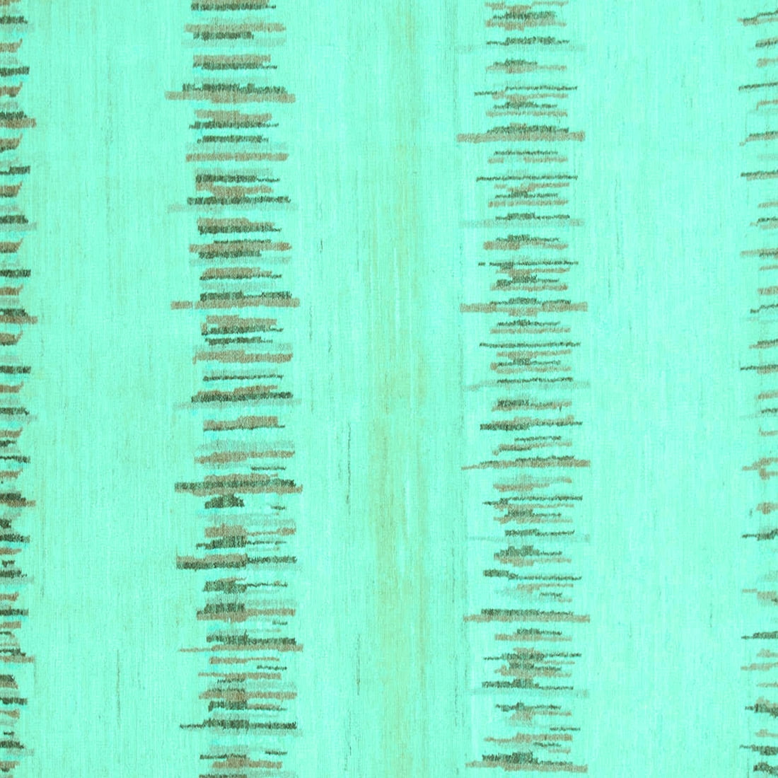 Ahgly Company Machine Washable Indoor Square Solid Turquoise Blue ...