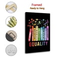 Equality Diversity Inclusion Wall Art, Social Justice Book Print, Book ...
