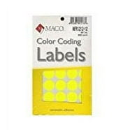 Maco, MAC42451, High Speed Data Processing Labels, 5000 / Box, White ...