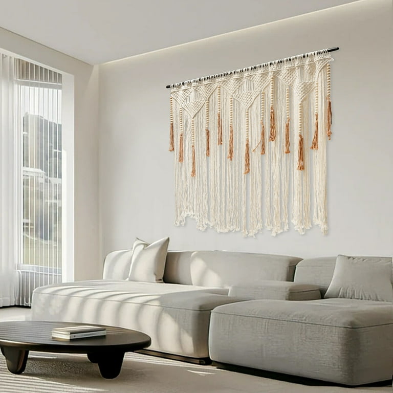 Macrame Boho Chic Window Treatments