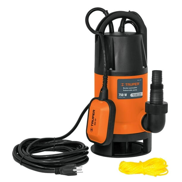 BOMBA SUMERGIBLE AGUA SUCIA 1 HP TRUPER 12603 Truper BOS-1SP | Walmart ...