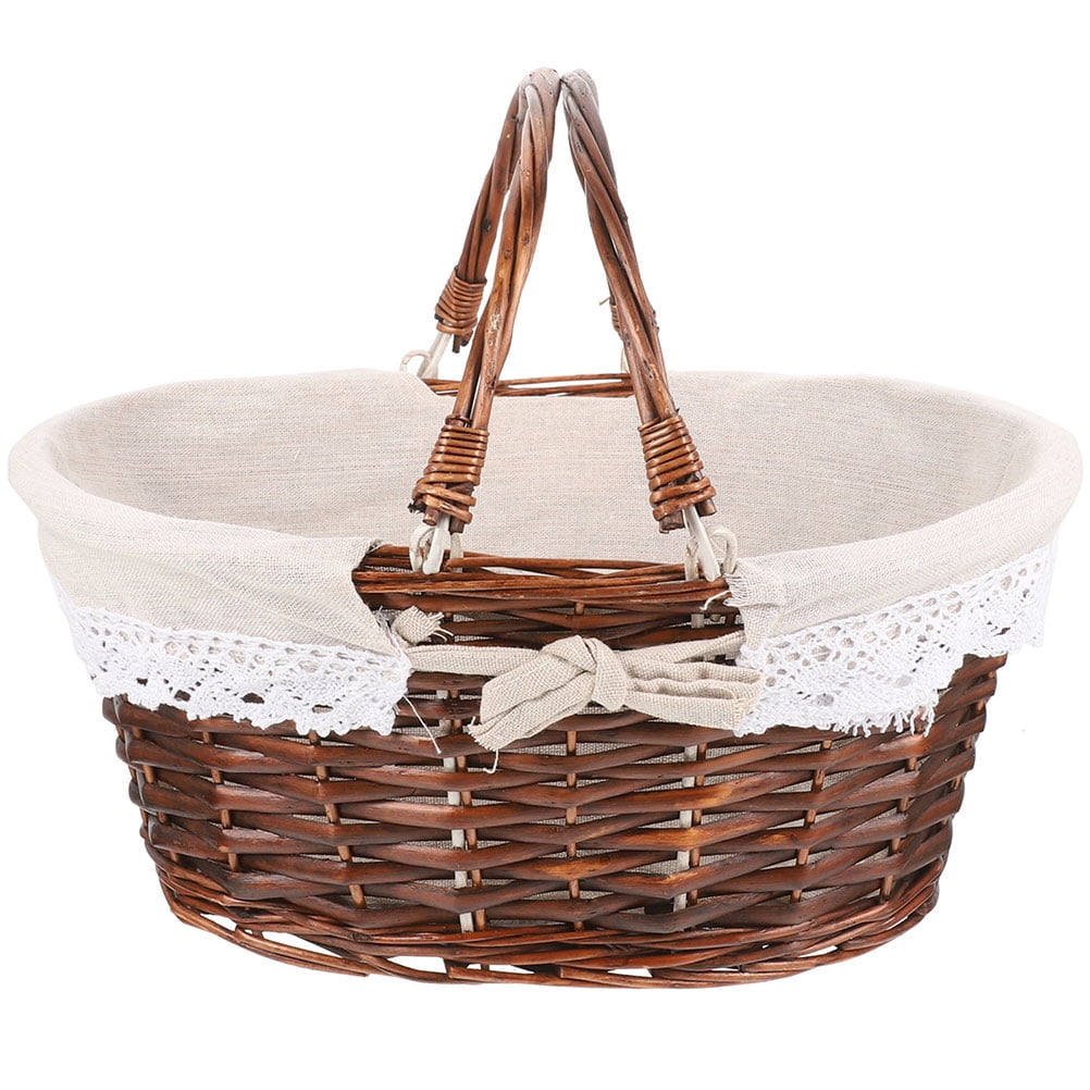 Click here for Milisten Picnic Basket With Handle Woven Basket Fr... prices