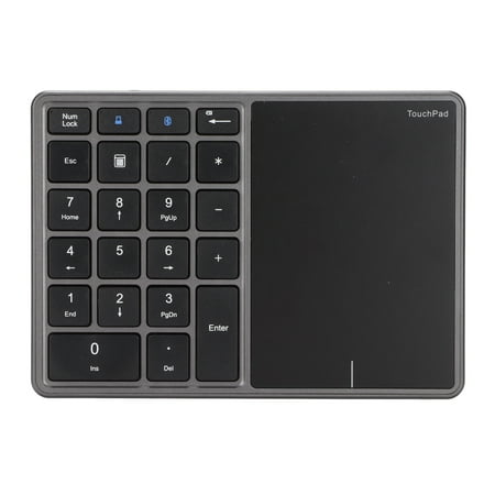 Keys Number Pad,2 in 1 Wireless USB Number Pad Wireless Number Pad ...