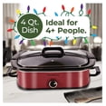 Slow Cooker 4 Quart, Magnifique Electric Crock Pot with Casserole ...