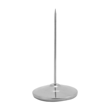 Receipt Holder, Silver Easy Stainless Steel Stand Firm Rust Resistance ...