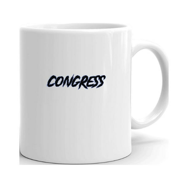 Congress Slasher Style Ceramic Dishwasher And Microwave Safe Mug ...