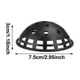 WEIOUKC Ppherical Flower Pot Mesh Pad, Planter Inserts Bottom Grid for ...
