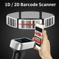 Barcode Scanner,1.8 Inch Tft Qr Scanner With Display With 3 Color Lcd ...