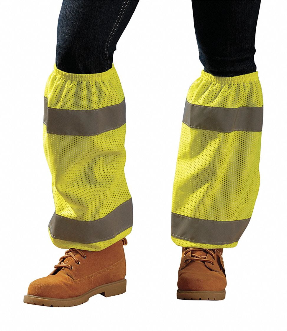 Occunomix High Visibility Yellow Leg Gaitor,PR LUX-SG-Y - Walmart.com