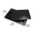 XYAIYT Meat Defrosting Tray with Drip Pan Aluminum Thawing Board for ...