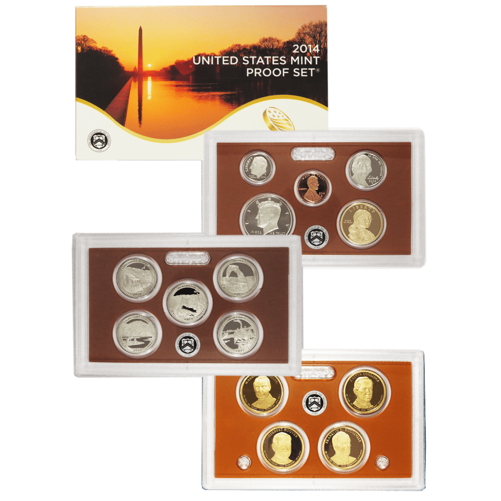 2014-S U.S. Clad Proof Set - Walmart.com