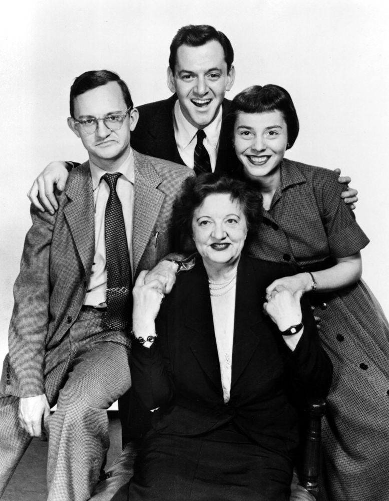 Mr. Peepers, Wally Cox, Tony Randall, Marion Lorne, Patricia Benoit, 1952-1955 Poster Print (16 ...